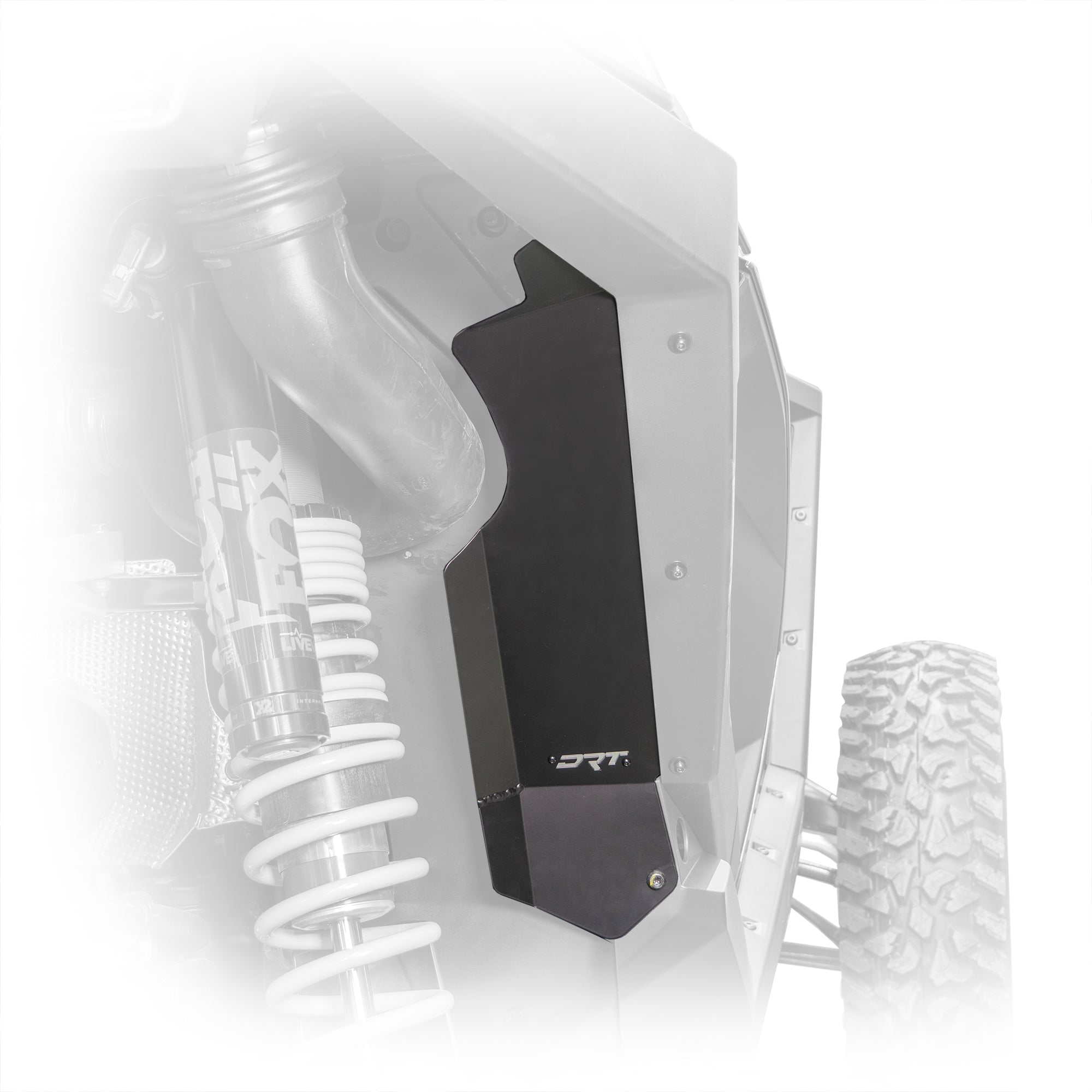 DRT RZR Pro XP / Turbo R 2022-2024 Aluminum Rear Inner Fender Guards ...