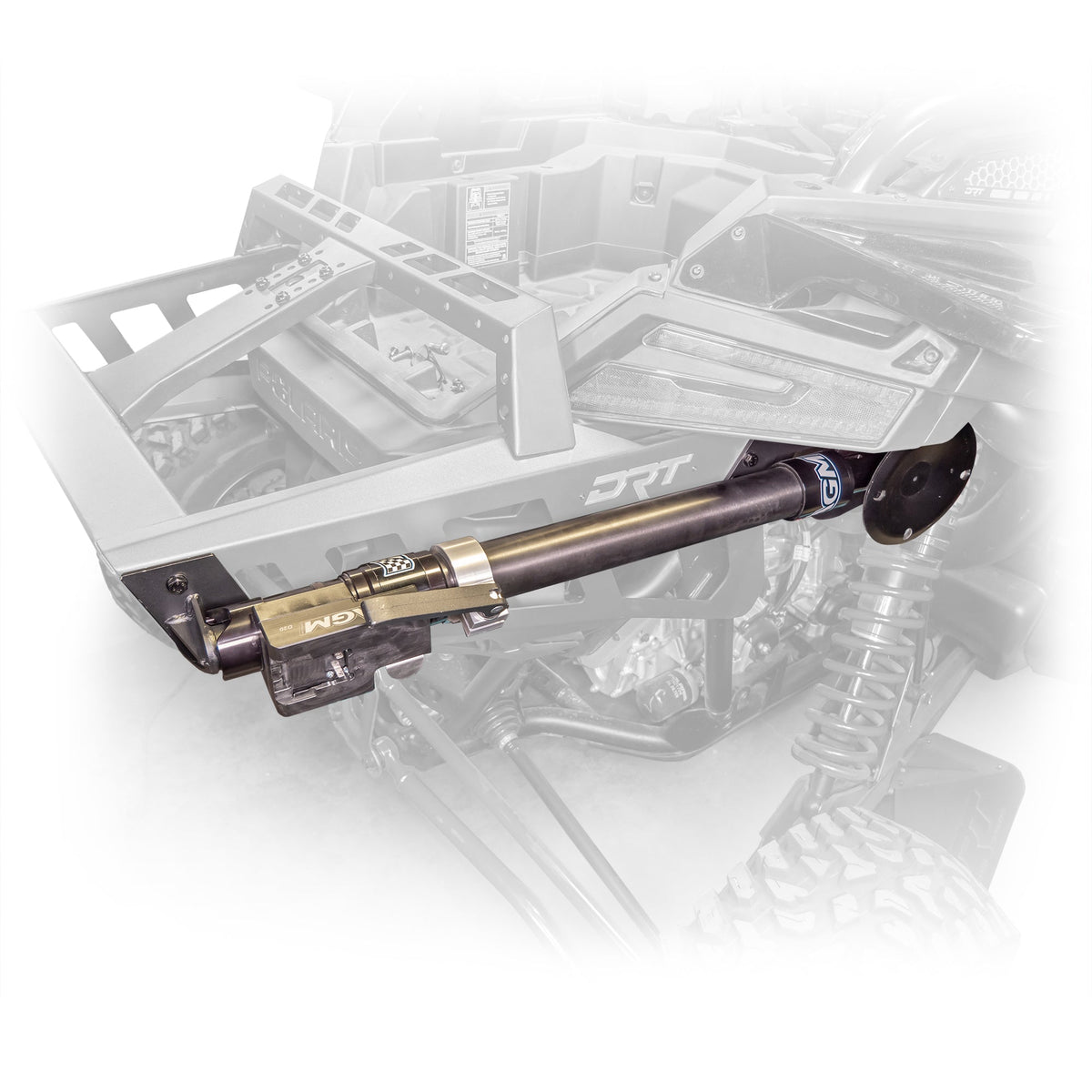 DRT Polaris Pro R Desert Runner Fixed Tire Carrier AGM Electric Jack H ...